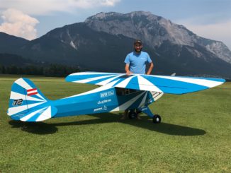Piper Cub Clipped Wing 50% – Jeti-team